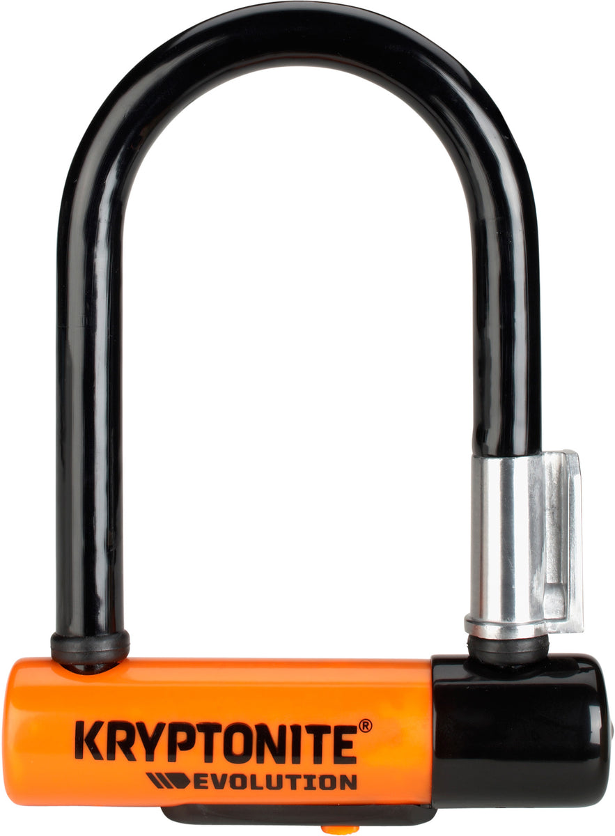 Kryptonite Evolution Mini-5 U-Lock with Flexframe Bracket (Sold Secure ...